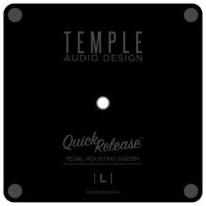 MONOZEL Temple Audio Quick Release Pedal Plate - Large