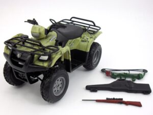 vinson quadrunner atv 1/12 scale diecast metal model