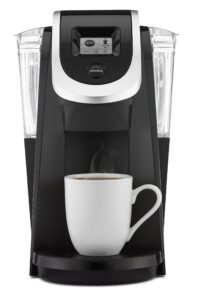 keurig k200 plus series 2.0 40 oz coffee maker (119256) black - new