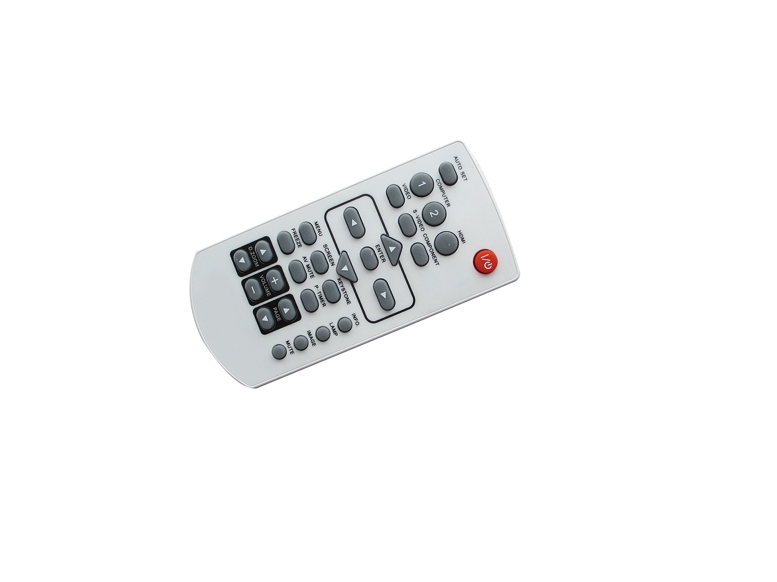 HCDZ Replacement Remote Control for Panasonic PT-RW430UK PT-RW430UW N2QAYA000001 N2QAYA000002 TNQE239 N2QAYB000696 N2QADC000011 N2QAYC000001 N2QADC000008 N2QAYB000812 PT-VW360 PT-VX430 3LCD Projector