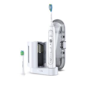 philips sonicare flexcare platinum connected rechargeable toothbrush, white