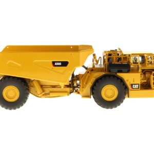 Diecast Masters 1:50 Caterpillar AD60 Articulated Underground Truck, with Working LED Lights and Removable Rock Load Included – High Line Series 85516