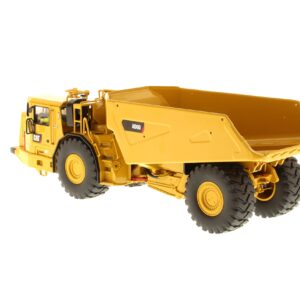 Diecast Masters 1:50 Caterpillar AD60 Articulated Underground Truck, with Working LED Lights and Removable Rock Load Included – High Line Series 85516