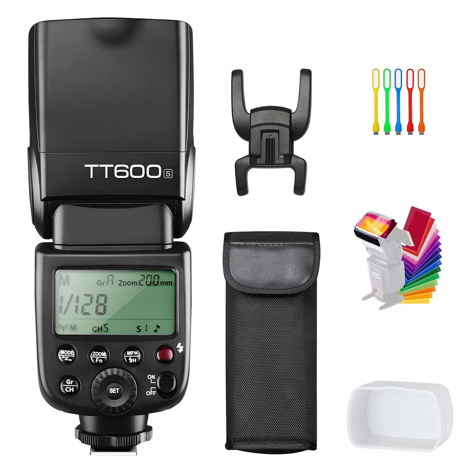 GODOX TT600S 2.4G Wireless Camera Flash Speedlite with Diffuser, Master Slave Off GN60 Manual Flash, Support HSS When paired Off Camera with Godox X Trigger System for Sony Cameras (TT600S for Sony)