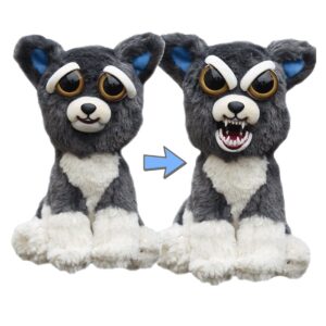 feisty pets:sammy suckerpunch 8.5" plush stuffed dog