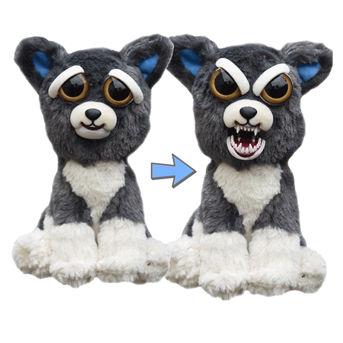 Feisty Pets:Sammy Suckerpunch 8.5" Plush Stuffed Dog