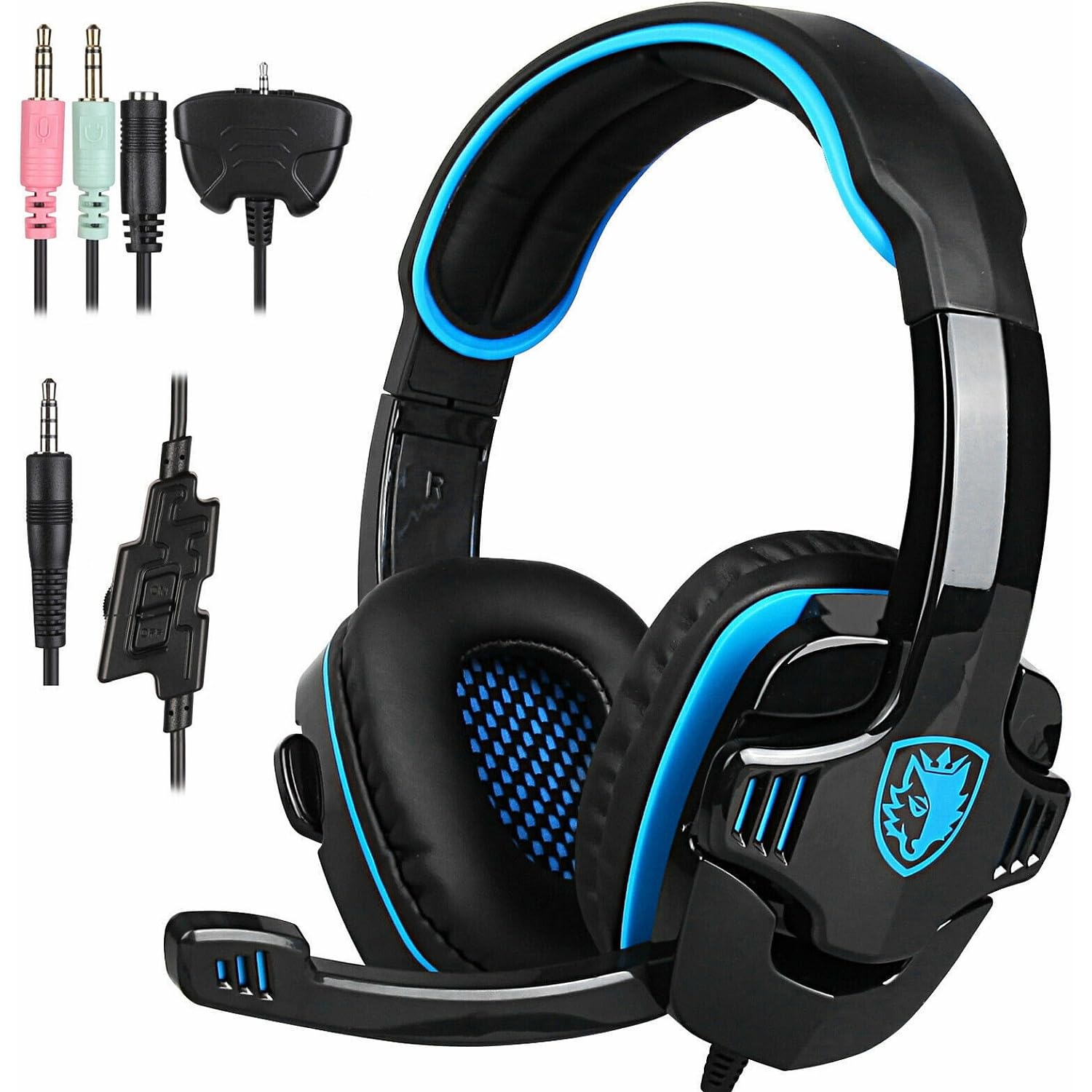 SADES Gaming Headset Headphone for PS4/PC/Laptop/Xbox 360 with Microphone SA-708GT