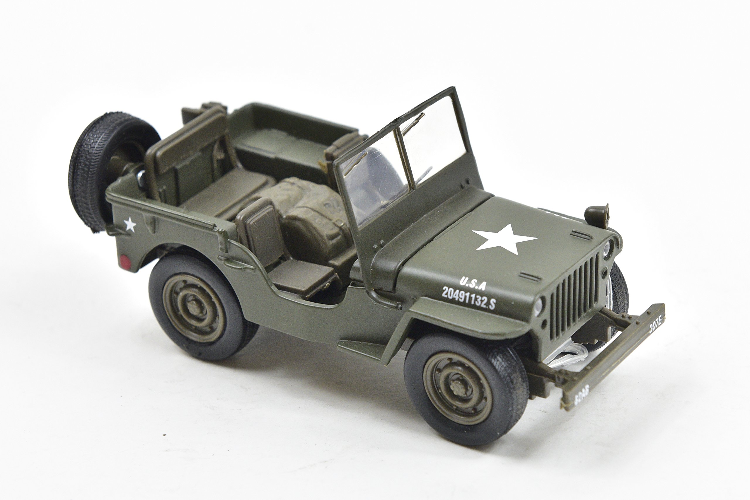 Jeep Willys U.S.A. Army Green 1/32 Diecast Model Car by New Ray