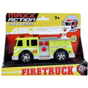 Sunny Days Entertainment Maxx Action Light & Sound Emergency Rescue Vehicle - SUV, Helicopter, Ambulance (Color and Style May Vary) (10604P)