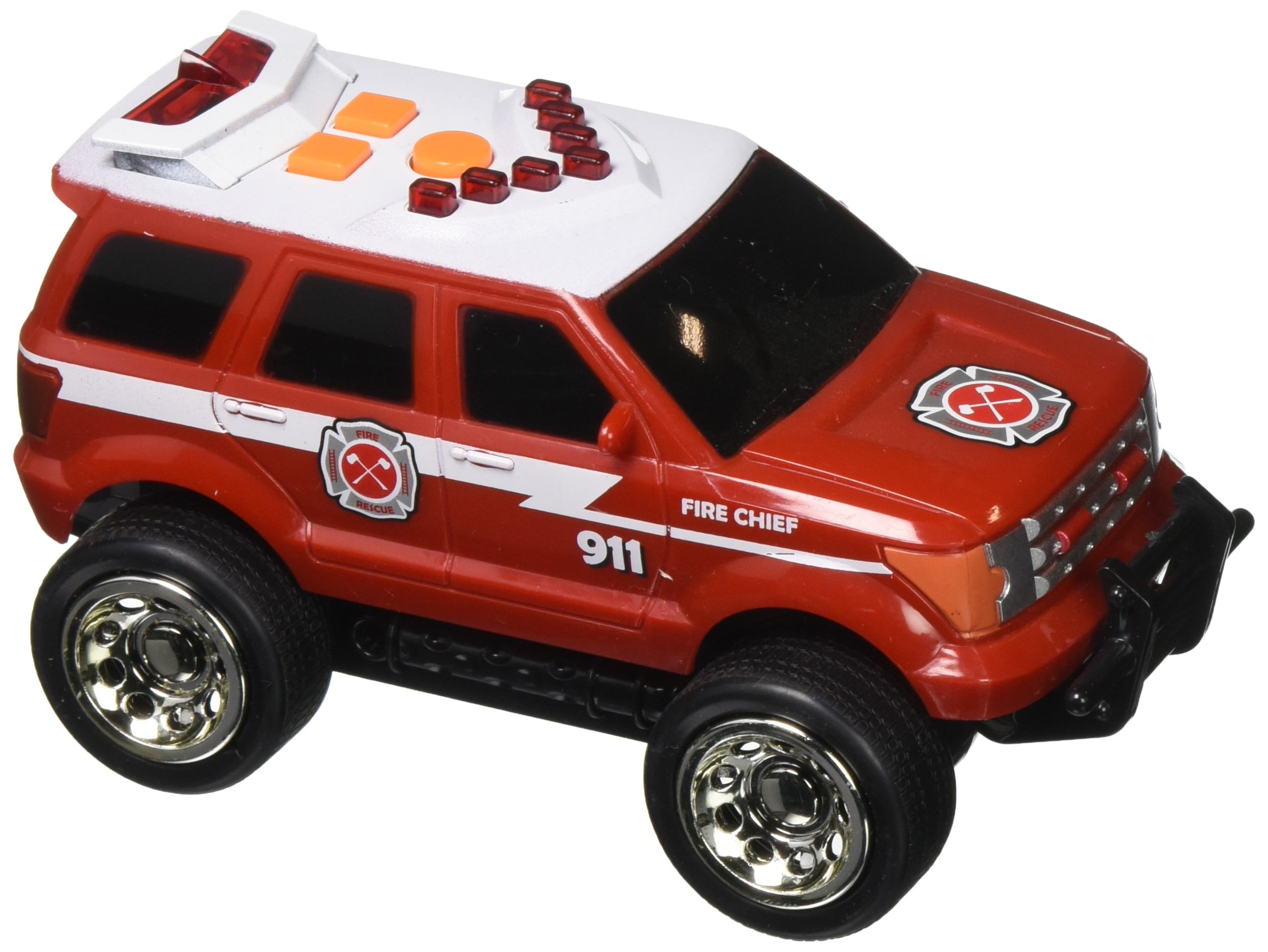 Sunny Days Entertainment Maxx Action Light & Sound Emergency Rescue Vehicle - SUV, Helicopter, Ambulance (Color and Style May Vary) (10604P)