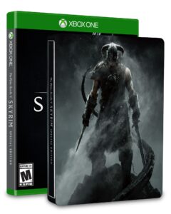 the elder scrolls v: skyrim steelbook edition - xbox one