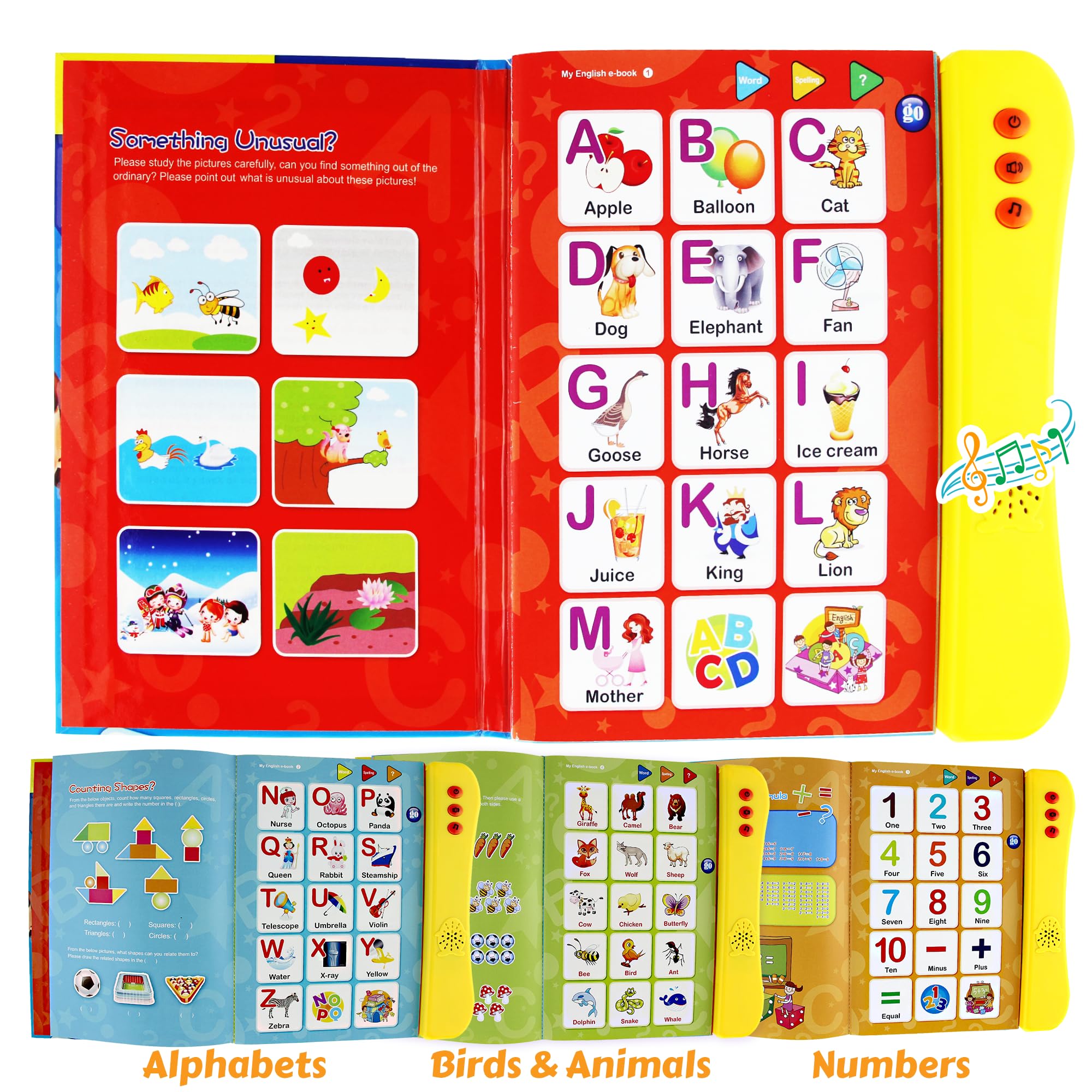 Preschool Learning Activities Book: Educational Toys for Toddlers 1-3, Toddler Learning Toys, Kids Books 3-5 - Ideal Learning Toys for 4 Year Old Boys & Girls