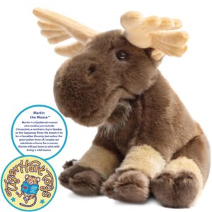 TigerHart Martin The Moose - 9 Inch Stuffed Animal Plush (Classic Edition)