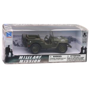 Jeep Willys U.S.A. Army Green 1/32 Diecast Model Car by New Ray