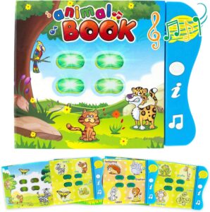 animal sounds book: one year old toys, books for toddlers, books for 2 year olds | see and say learning | kids books 1-3 | essential learning toys for 1+ year old