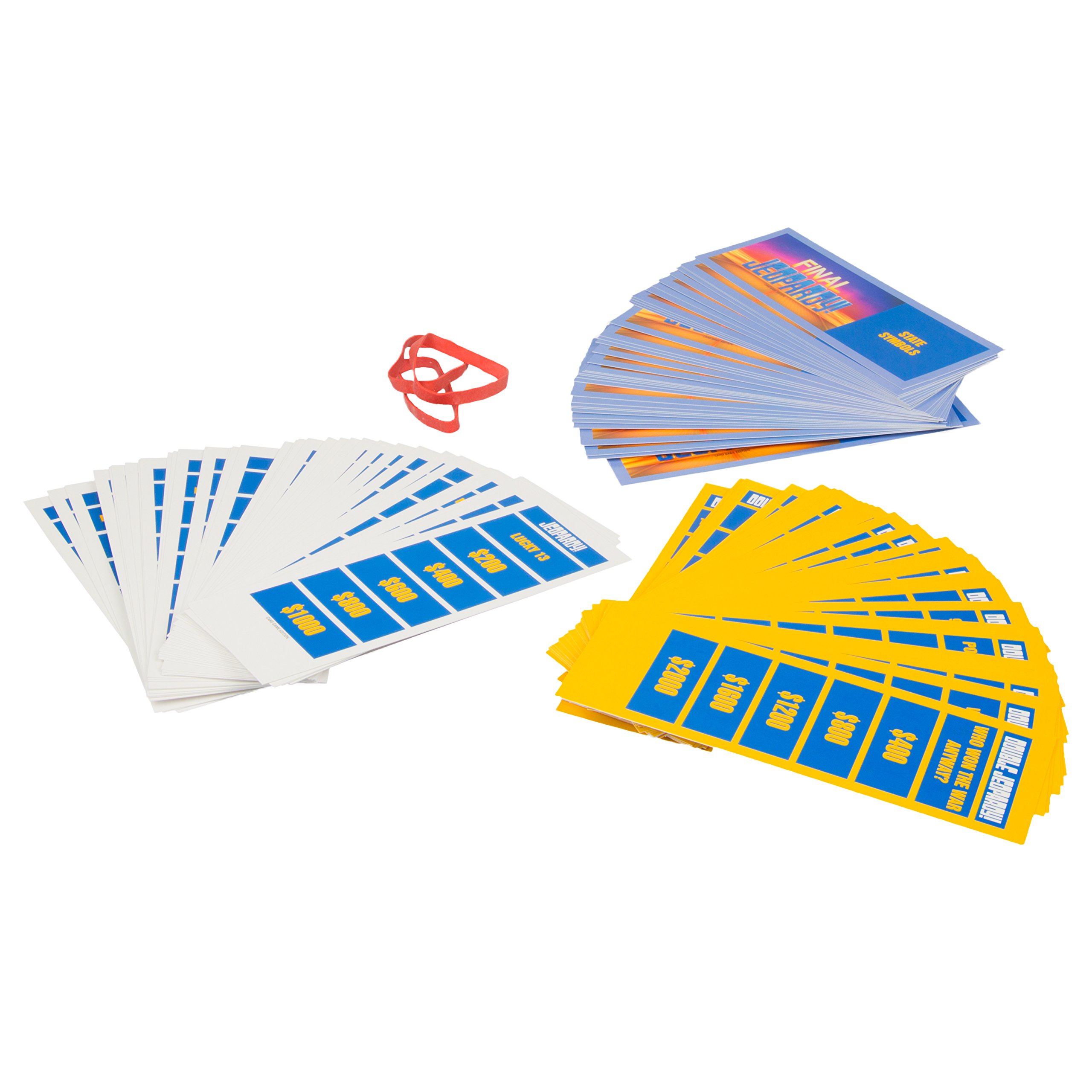 Outset Media Jeopardy The Card Game - Travel Quiz Game with 108 Answers and Questions - Ages 12+