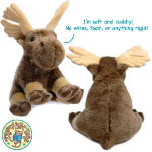 TigerHart Martin The Moose - 9 Inch Stuffed Animal Plush (Classic Edition)