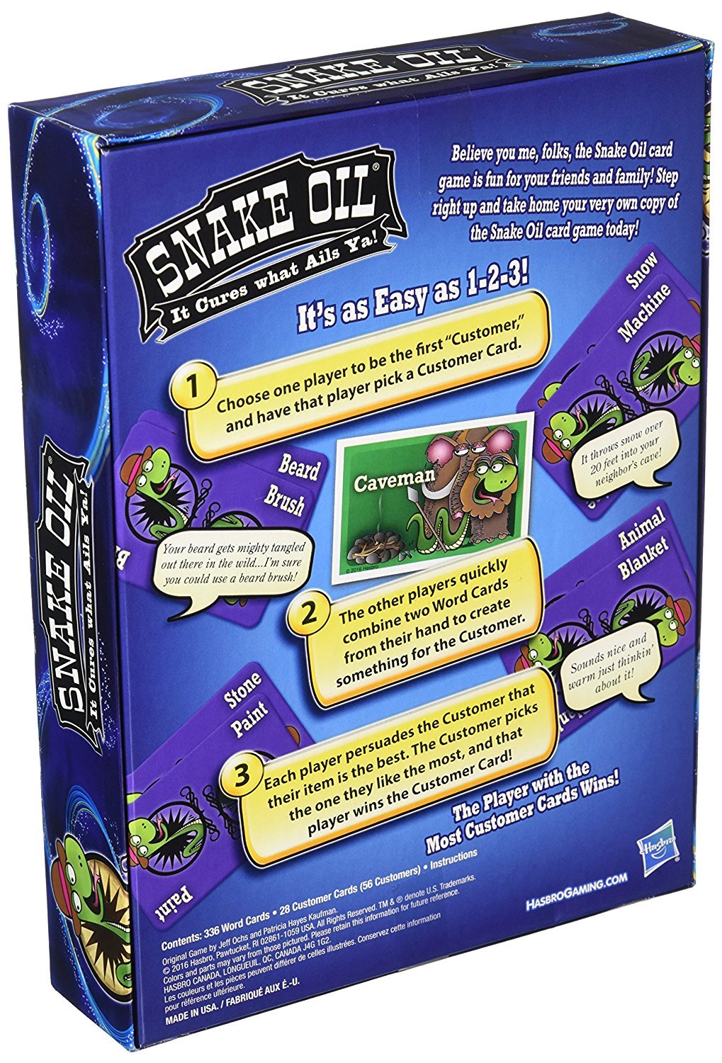 Hasbro Gaming Snake Oil Game