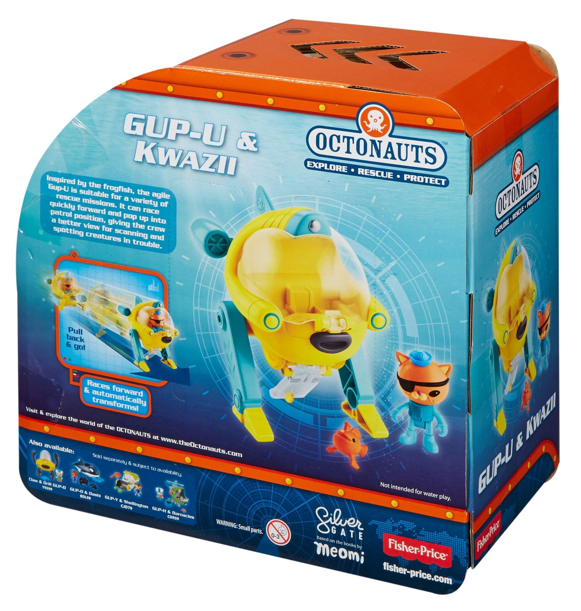 Fisher-Price Octonauts Gup-U & Kwazii