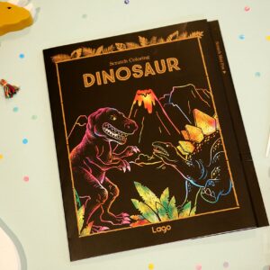 [Lago design] Scratch Coloring Children's Dinosaur (film) Scratch Coloring_Dinosaur