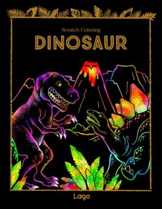 [lago design] scratch coloring children's dinosaur (film) scratch coloring_dinosaur