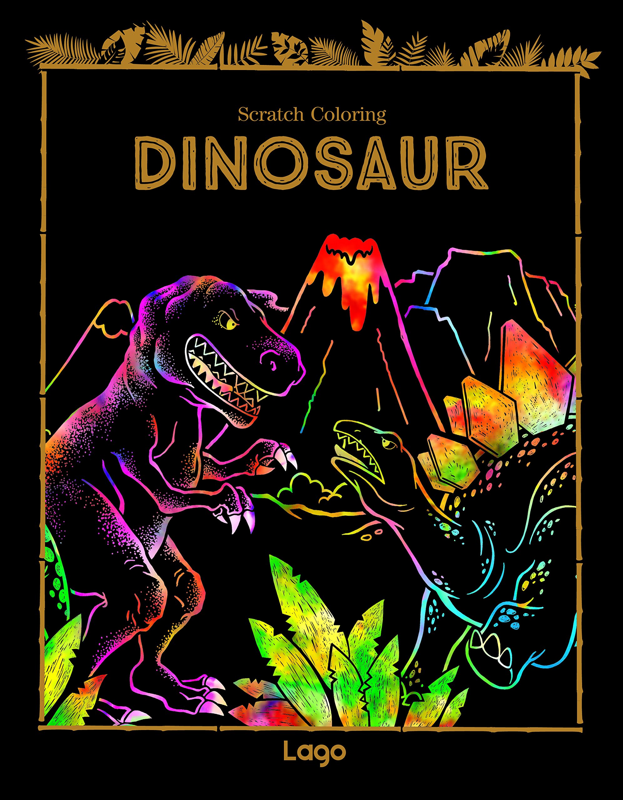 [Lago design] Scratch Coloring Children's Dinosaur (film) Scratch Coloring_Dinosaur