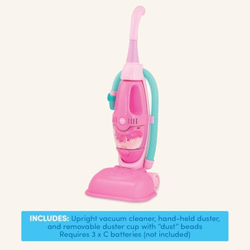 Battat- Play Circle- House Cleaning Set For Kids – Toy Vacuum – Hand Vacuum For Toddlers- Pretend Play – 3 years +