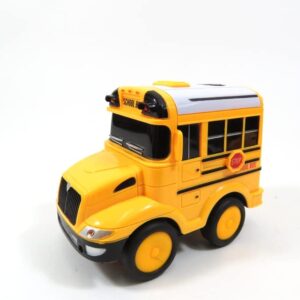 AMPERSAND SHOPS RC Kids Yellow School Bus with Lights and Sound