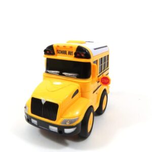 AMPERSAND SHOPS RC Kids Yellow School Bus with Lights and Sound