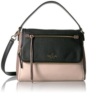 kate spade new york cobble hill small toddy, rose cloud/black/porcini