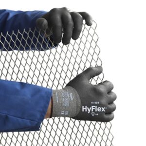 Ansell Healthcare 11539070 Series 11-539 HyFlex HPPE Glove, Full Coat with a Spandex Polyester Knitwrist, 18 Gauge, Size 7 (Pack of 144)