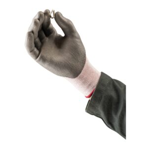 Ansell Healthcare 111679 Series 11-644 Polyurethane Light Duty Gray Glove, 13 Gauge, Size 12 (Pack of 144)