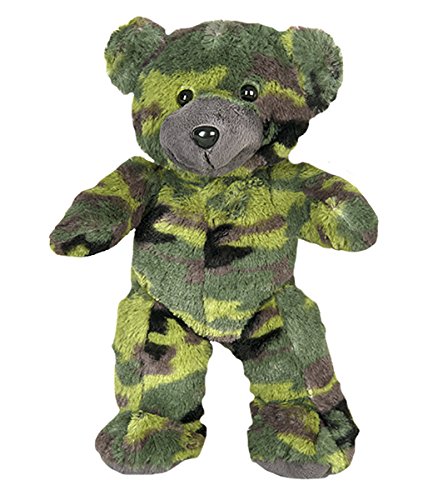 Cuddly Soft 8 inch Stuffed Camo Teddy Bear - We Stuff 'em...You Love 'em!