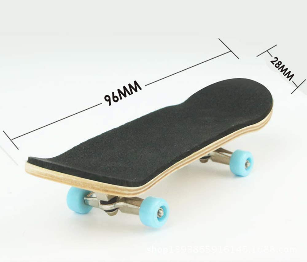 HAPTIME Fingerboard Finger Skateboards for Kids, Mini Maple Finger Board with Wooden Board, Professional Bearing and Wheels