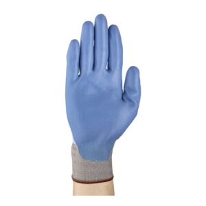 Ansell Healthcare 111712 Series 11-518 HyFlex Polyurethane Light Duty Cut Resistant Glove, Size 11, Blue (Pack of 144)