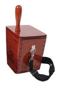 a tempo percussion cajon, brown (cj-cajit-01)