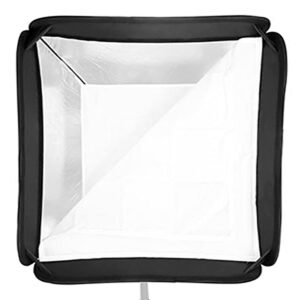 Godox Softbox 60cm x 60cm Portable Collapsible Softbox with Quick Release Bowens Mount Speedring Adapter for Studio Photography - 24" x 24"