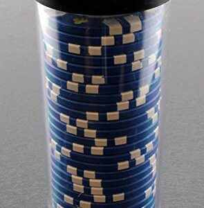 Versa Games 25pc Poker Chip Storage Tube - 4 Piece Set