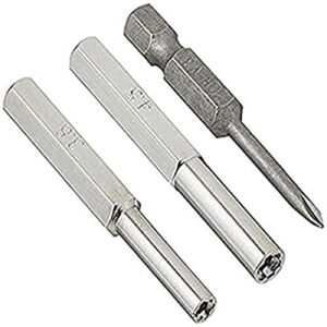 silverhill tools atk252 3 piece security bit set for nintendo products: 3.8 mm & 4.5 mm nut setters plus triwing