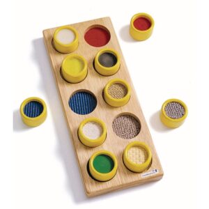 excellerations touch and match board for kids sensory toy classroom or home school activity (item # tm)