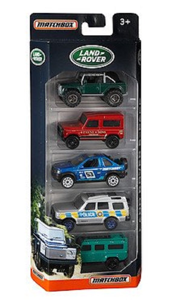 Matchbox 2017 Land Rover 1:64 Scaled 5-Pack