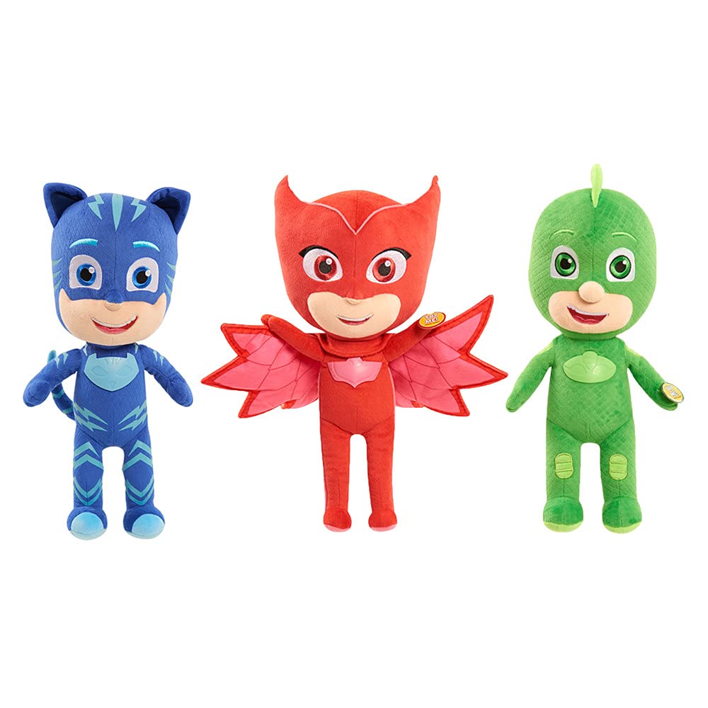 PJ Masks Sing & Talking Feature Plush, Owlette, Kids Toys for Ages 3 Up by Just Play