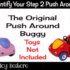 Toy Restore Replacement Decals fits Step 2 Push Around Buggy Original Ride-on Car