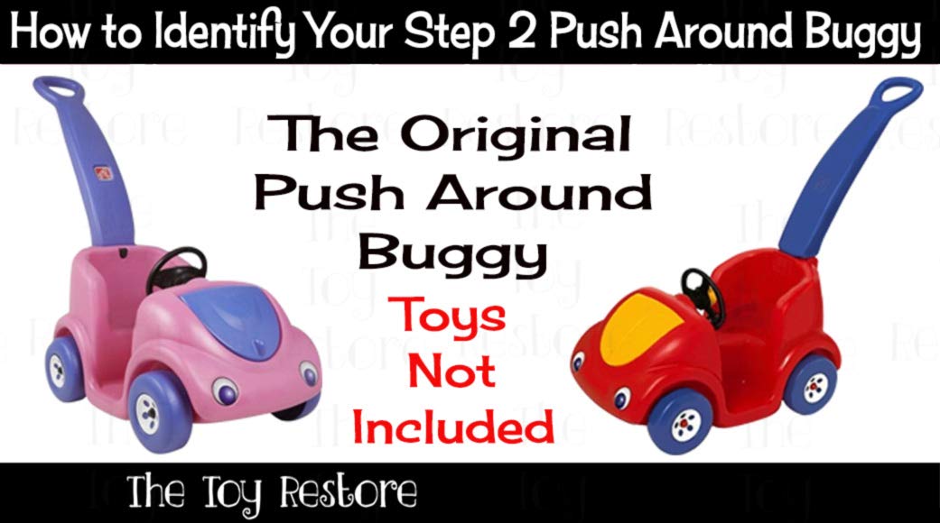 Toy Restore Replacement Decals fits Step 2 Push Around Buggy Original Ride-on Car