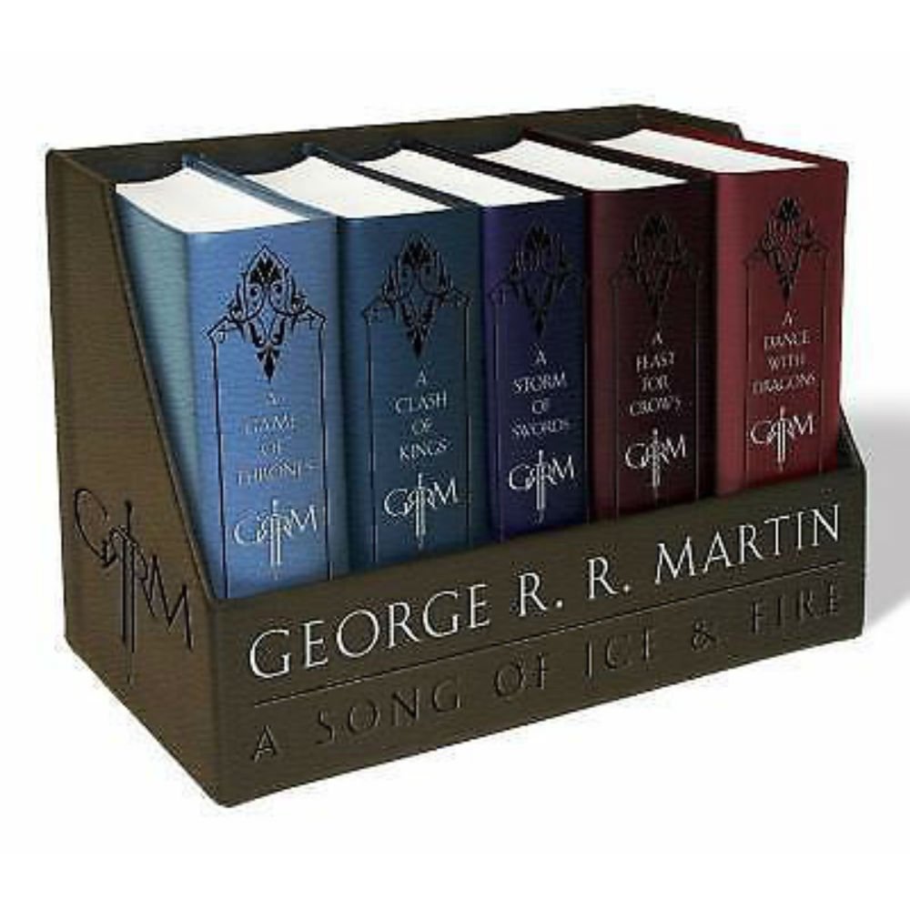 New George R. R. Martins a Game of Thrones Leather-Cloth Boxed Set (Song of Ice.. by TrustyTrade