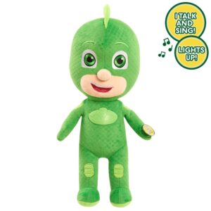 PJ Masks Sing & Talk Gekko Plush, Kids Toys for Ages 3 Up by Just Play