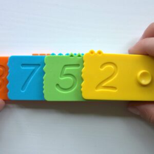 Newmero Bricks - Place Value Manipulatives & STEM Toys for Kids Aged 3-9 | Hands-On Math Learning Resources for Preschool, Kindergarten, First, Second, and Third Grade | Fun Math Games