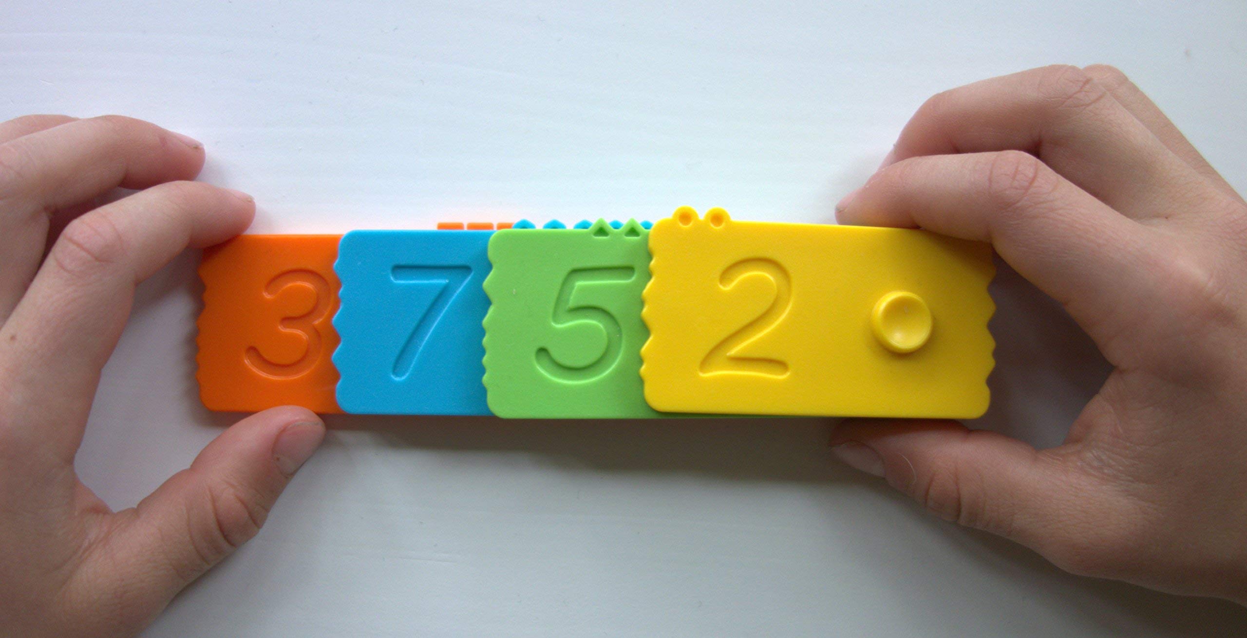 Newmero Bricks - Place Value Manipulatives & STEM Toys for Kids Aged 3-9 | Hands-On Math Learning Resources for Preschool, Kindergarten, First, Second, and Third Grade | Fun Math Games