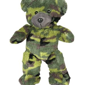 Cuddly Soft 8 inch Stuffed Camo Teddy Bear - We Stuff 'em...You Love 'em!