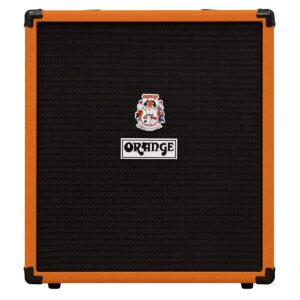 orange crush bass 50 50w 12" bass guitar amplifier and speaker combo, orange